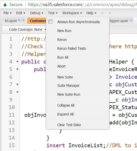What Is A Test Suite And How To Create Test Suite In Salesforce