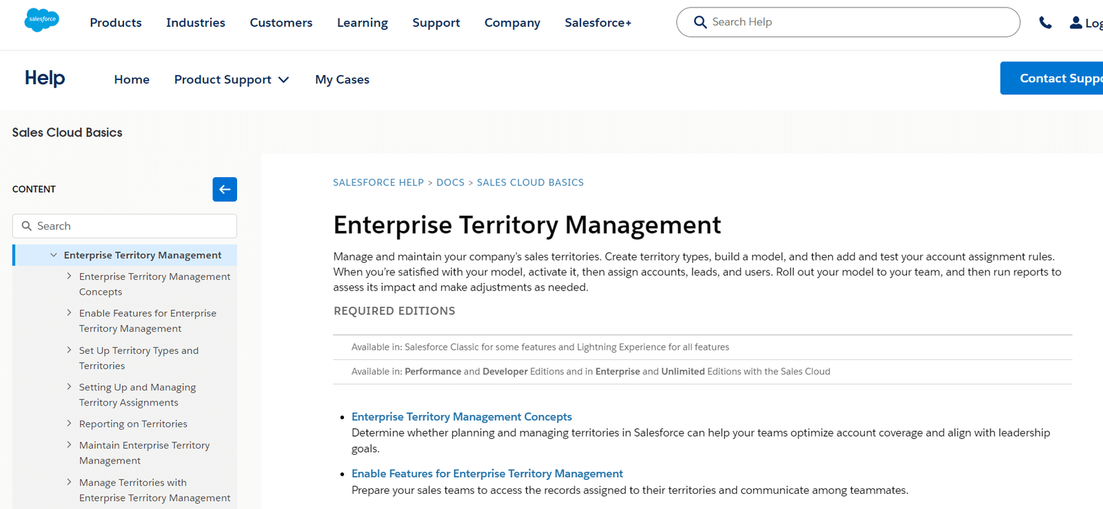 Optimizing Sales Operations With Salesforce Territory Management