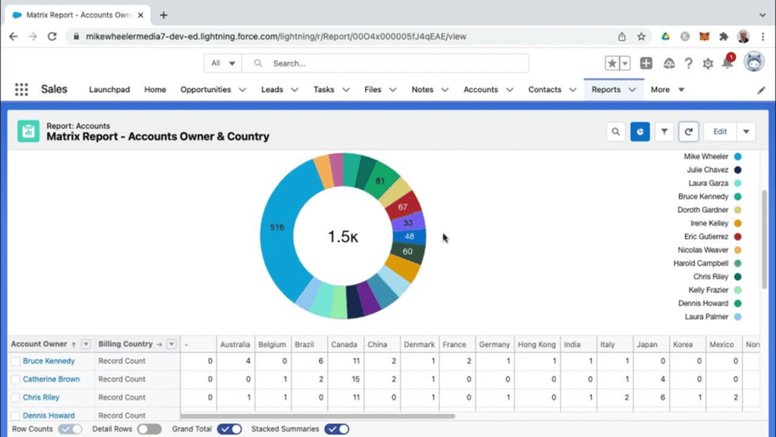 Matrix Reports in Salesforce: A Comprehensive Guide