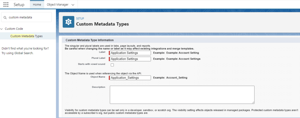 Custom Metadata Type In Salesforce A Comprehensive Guide