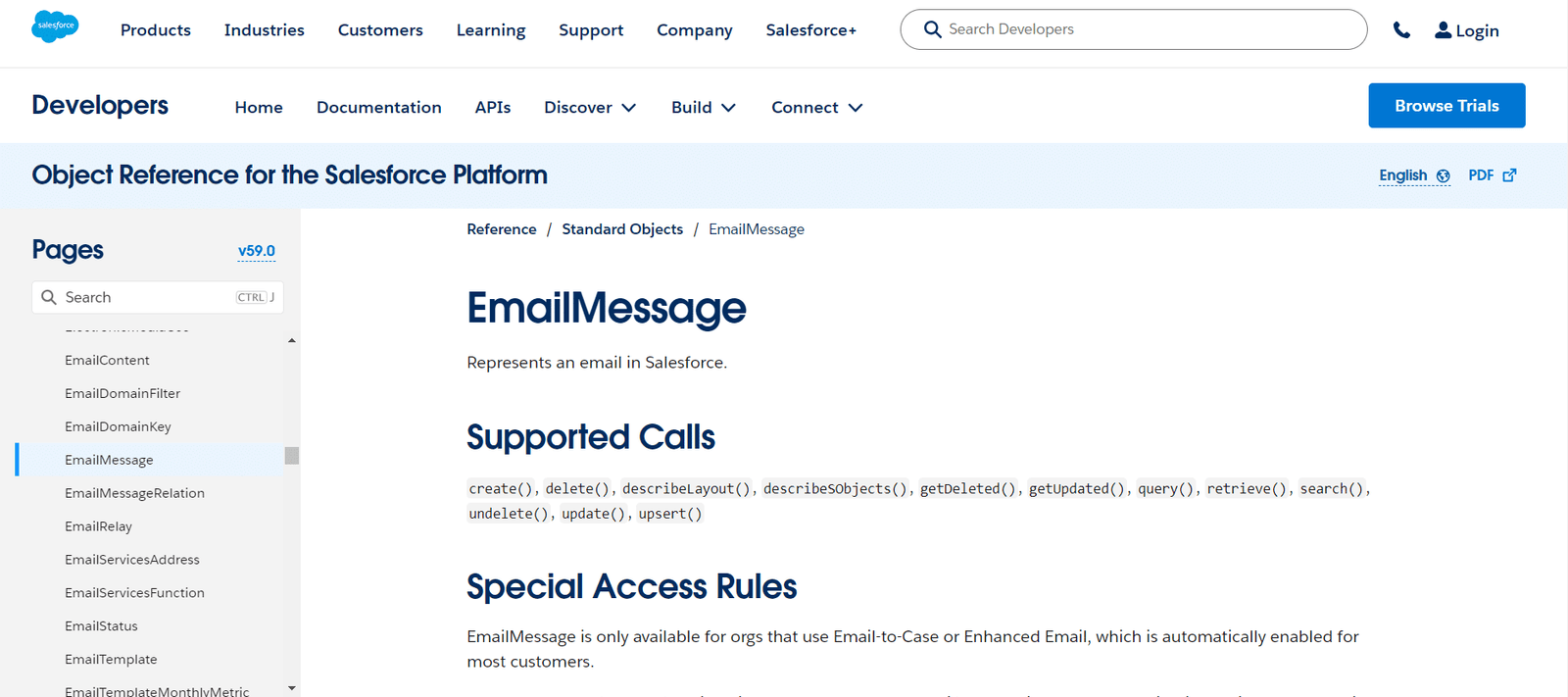 EmailMessage Object in Salesforce: A Comprehensive Guide