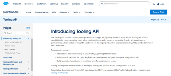 Salesforce Tooling Api A Comprehensive Guide 3301