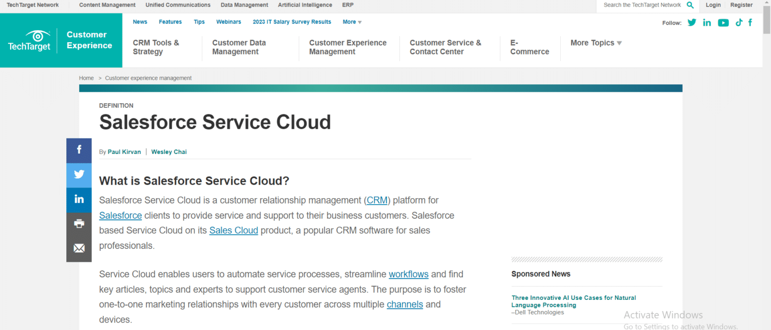 Salesforce Service Cloud Features: Elevating Customer Service Excellence