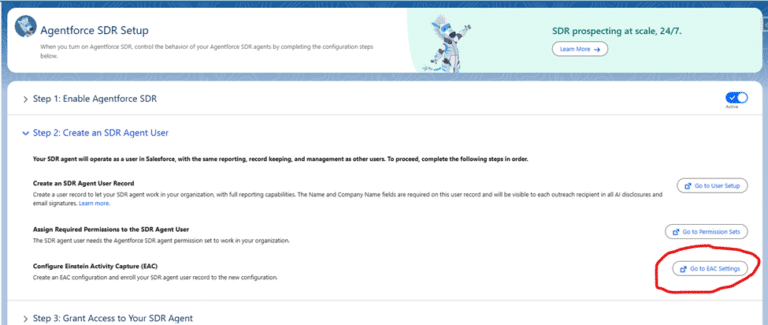 Agentforce SDR Agent